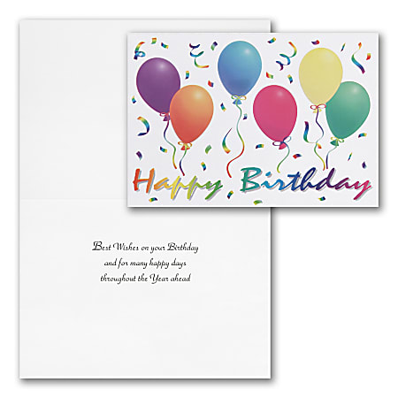 All Occasion Assorted Birthday Greeting Cards With Envelopes 7 78 x 5 ...