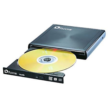 Plextor PX 610U 8x DVD RW Super Multi Portable Drive Double layer DVD ...