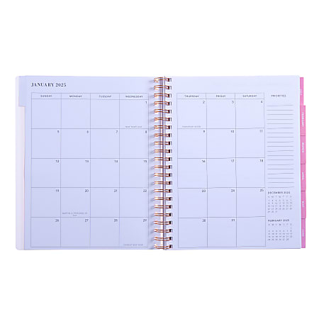 2025 Gartner Studios WeeklyMonthly Annual Planner 9 18 x 11 Striped ...