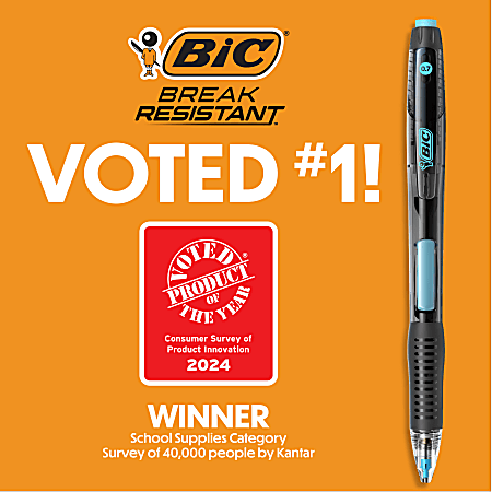 BIC Break Resistant Mechanical Pencils With Erasers No. 2 Medium Point ...