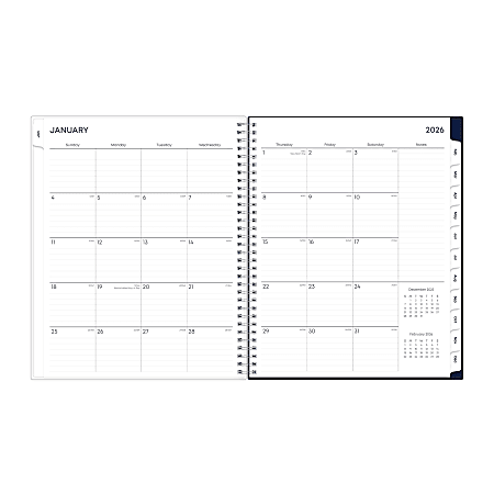 2026 Blue Sky WeeklyMonthly Planner 8 12 x 11 Inner Peace January To ...