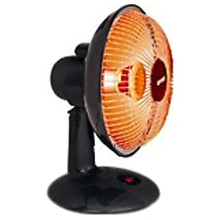 Optimus 300 Watts Electric Dish Heater 13 H x 9 W Black - Office Depot