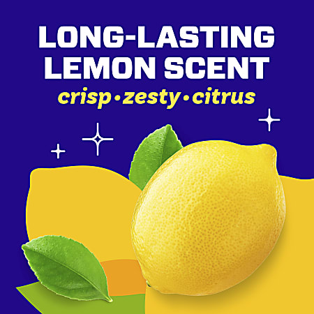 Mr. Clean Antibacterial All Purpose Floor Cleaner Lemon Scent 64 Oz ...