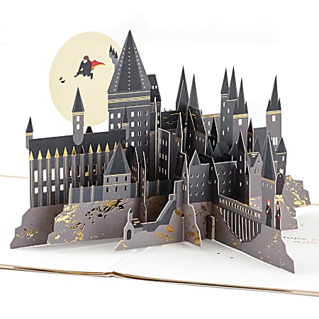 Hallmark Paper Wonder Card 7 14 x 5 Hogwarts Castle - Office Depot