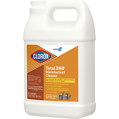 CloroxPro Clorox Total 360 Disinfectant Cleaner 128 Ounces Pack of 4 ...