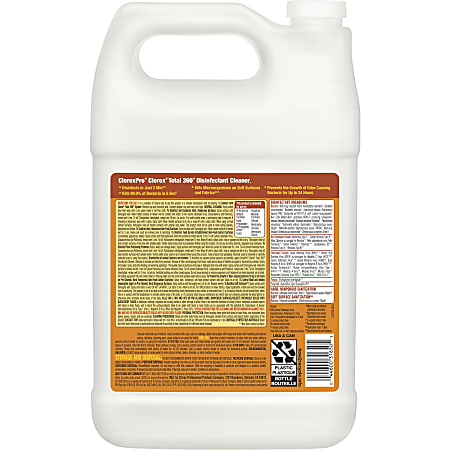 CloroxPro Clorox Total 360 Disinfectant Cleaner 128 Ounces Pack of 4 ...