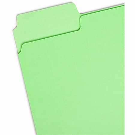 Smead SuperTab 13 Tab Cut Letter Recycled Top Tab File Folder 8 12 x11 ...