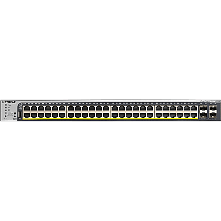 Netgear GS752TPP Ethernet Switch 48 Ports Manageable 2 Layer Supported ...