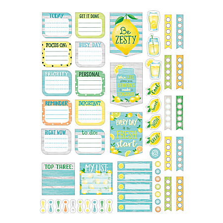 Teacher Created Resources 40 Week Lesson Planner 8 12 x 11 Lemon Zest ...
