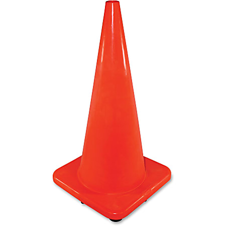 Impact Products Safety Cones 28 H Orange - Office Depot