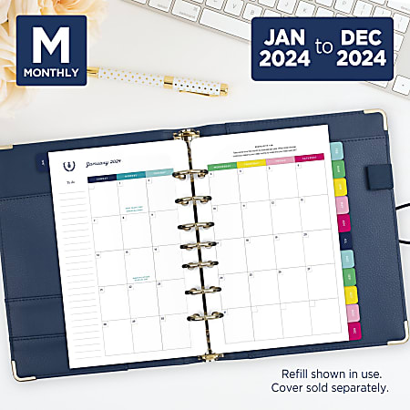Simplified by Emily Ley for AT A GLANCE Weekly Loose Leaf Planner ...