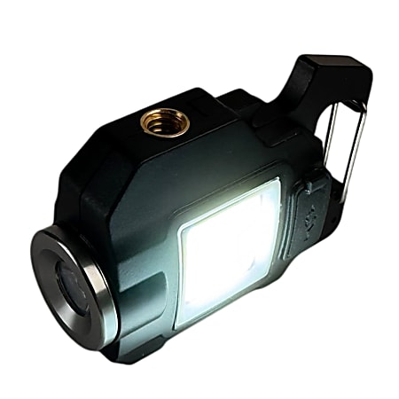 LifeGear 545 Lumen USB Rechargeable Multi Mode LED Utility Light Black ...