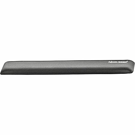 Fellowes Gel Wrist Rest With Microban Graphite - Office Depot