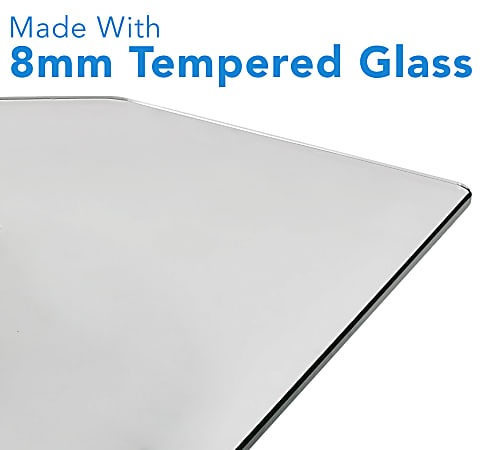 Mount It MI 836C Glass TV Turntable Stand For 32 55 TVs 2 516 H x 23 ...