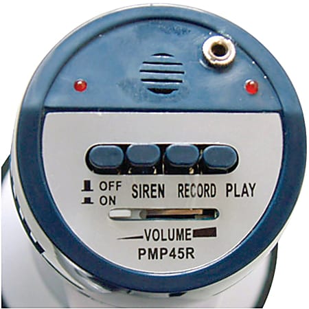 Pyle Professional 40W Dynamic Megaphone 9 12 H x 8 14 W x 13 14 D White ...