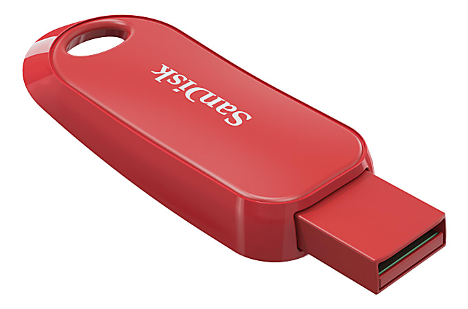 Sandisk Cruzer Snap USB Flash Drive 64GB Red - Office Depot