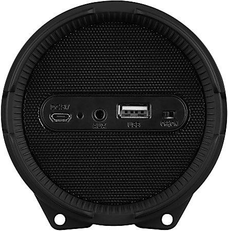 Volkano Mini Bazooka Series Bluetooth Speaker Black - Office Depot