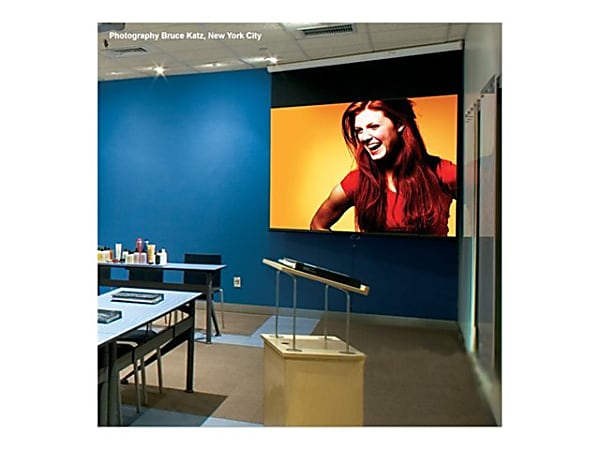 Draper Luma HDTV Format Projection screen ceiling mountable wall ...