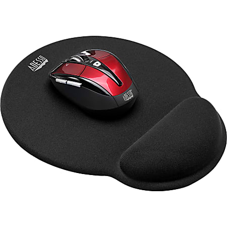 Adesso Memory Foam Mouse Pad with Wrist Rest 0.90 H x 9.70 W x 7.70 D ...