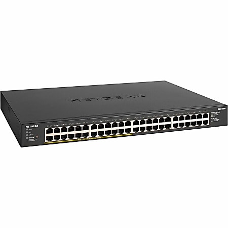 Netgear GS348PP Ethernet Switch 48 Ports 2 Layer Supported Twisted Pair ...