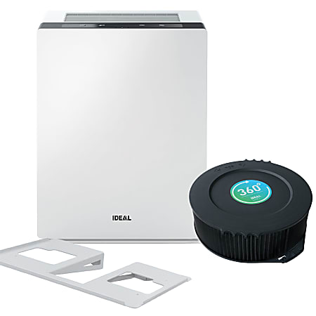 IDEAL Health AP80 Pro Air Purifier Wall Kit 800 Sq. Ft. Coverage White - Office Depot