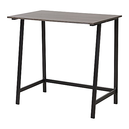 Homestar North America Pedestal Desk FSC Certified Black Oak - Office Depot