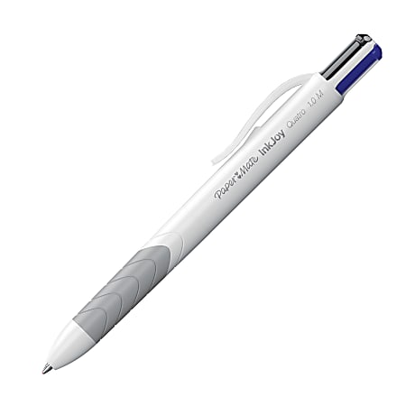Paper Mate® InkJoy™ Quatro Retractable Ballpoint Pens, Medium Point, 1. ...