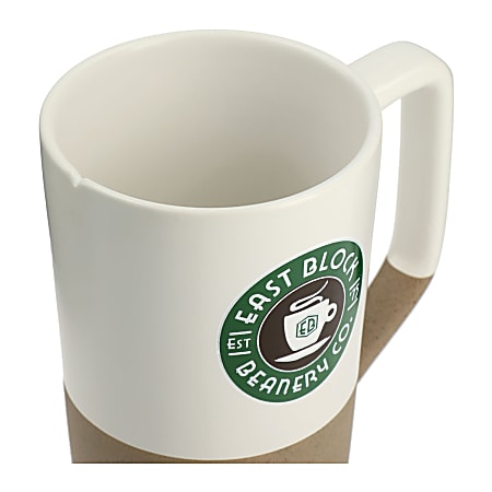 Custom Tahoe Tea Coffee Ceramic Mug With Wood Lid 16 Oz - Office Depot