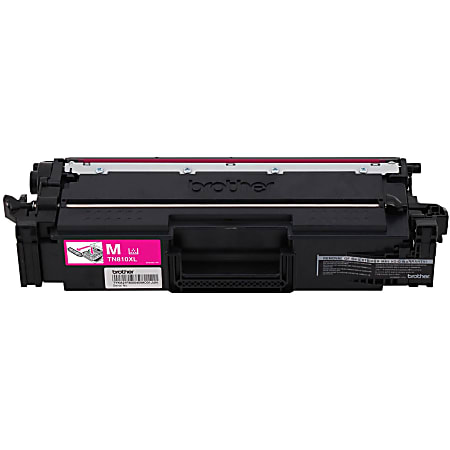 Brother TN810XLM Original High Yield Laser Toner Cartridge Magenta 1 ...