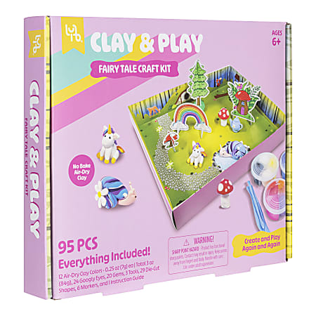 Little Yellow Bicycle Fairy Tale Friends Clay Play Kit - Office Depot
