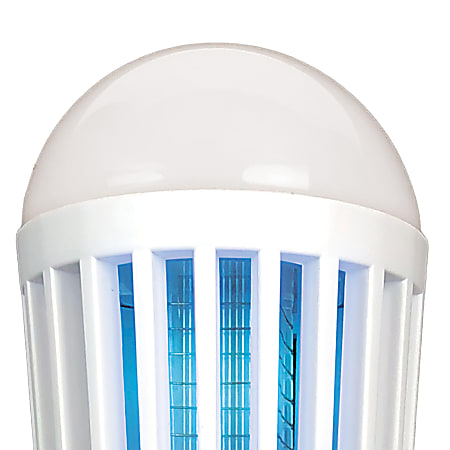 Brookstone Lightbulb Bug Zapper 35.2 Oz White - Office Depot