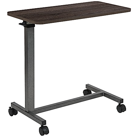 Flash Furniture Adjustable Overbed Table 44 34 H x 30 W x 15 D ...