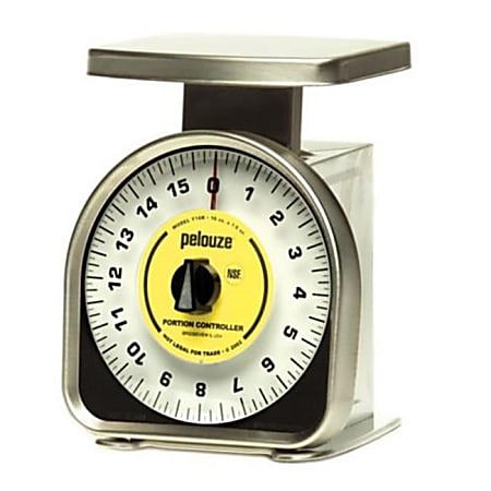 Rubbermaid Pelouze Mechanical Receiving Scale Ounce Black - ODP ...