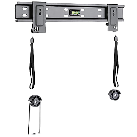 BLACKDECKER Metal Fixed Flat Panel Mount For 32 to 60 TVs Medium Black ...