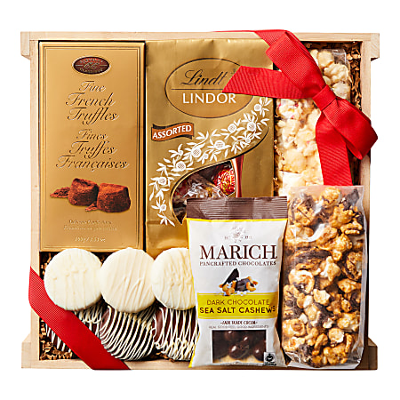 Hickory Farms Sweet Snacks Gift Crate 11 items - Office Depot