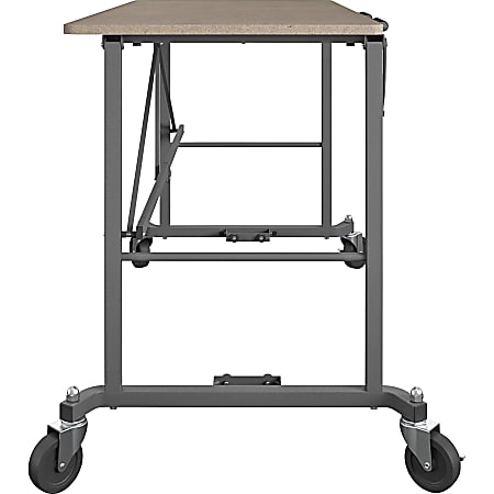 Cosco Smartfold Portable Work Desk Table For Table TopRectangle Top ...