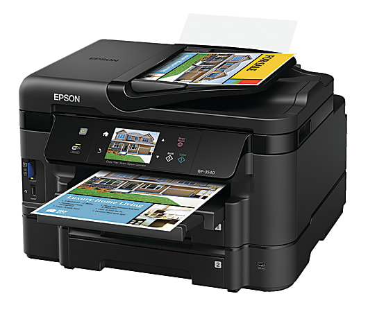 Epson® WorkForce® WF-3540 All-In-One Color Printer