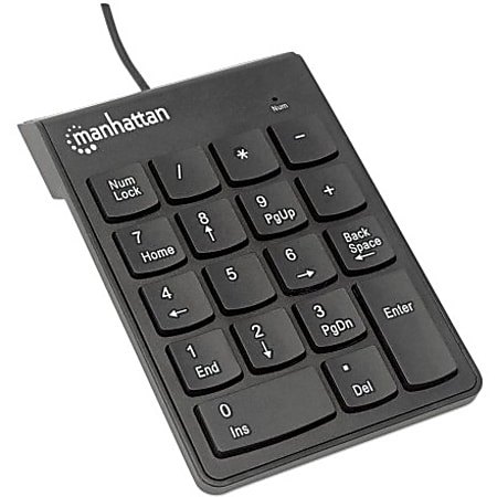 numeric keypad with arrow keys