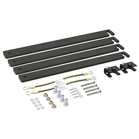 APC Ladder Bracket Kit Cable Ladder Black 0U Rack Height - Office Depot