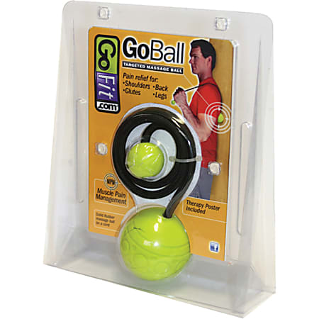 GoFit GoBall Targeted Massage Ball Rubber - Office Depot