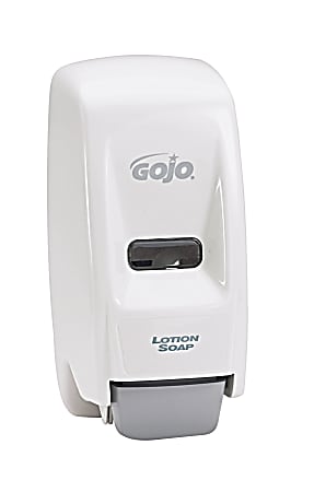 GOJO DermaPro Enriched Lotion Hand Soap Dispenser White - Office Depot