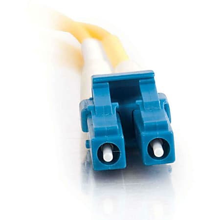 C2G 1m LC-LC 9/125 Duplex Single Mode OS2 Fiber Cable - Yellow - 3ft ...