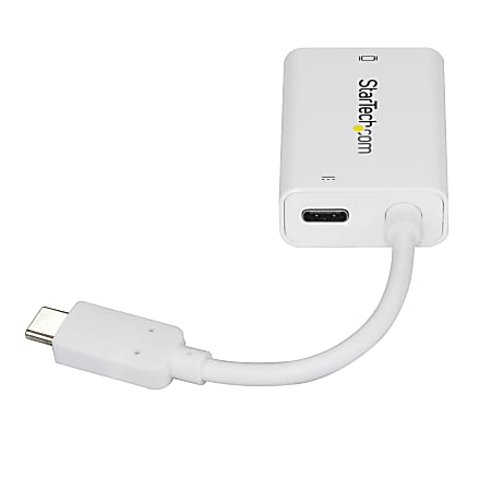 StarTech.com USB C TO VGA WITH PD Connector - Office Depot