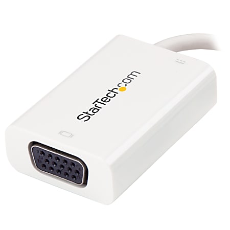 StarTech.com USB C TO VGA WITH PD Connector - Office Depot
