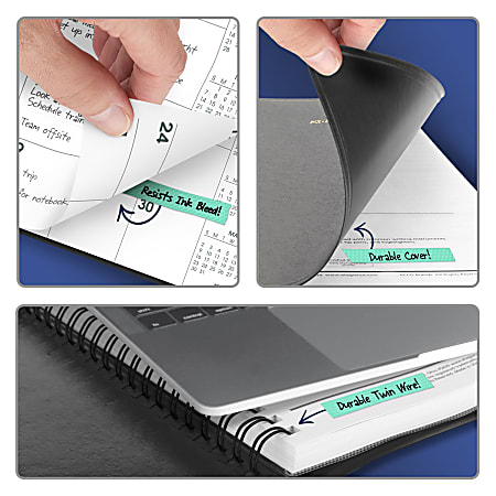 AT A GLANCE Large Print 2027 Monthly Planner Black Medium 7 x 8 34 ...
