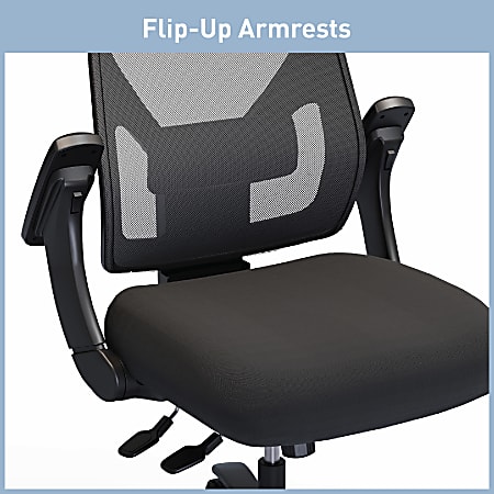 Realspace MFTC 400 Big Tall Ergonomic MeshFabric High Back Chair with ...