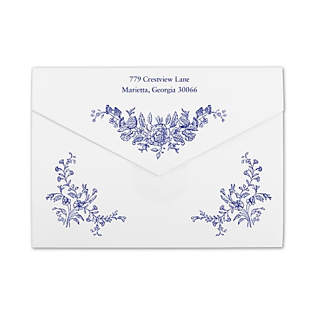 Custom Premium Wedding Event Invitations 6 x 15 38 Romantic Roses Box ...