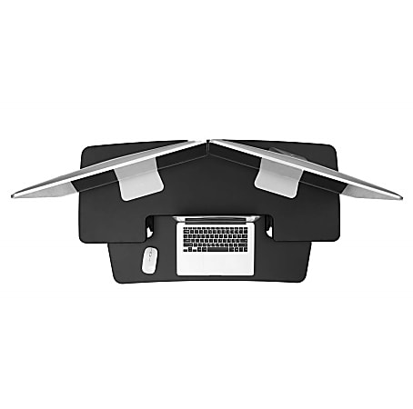 FlexiSpot AlcoveRiser Sit To Stand Desk Converter 42 W Black - Office Depot