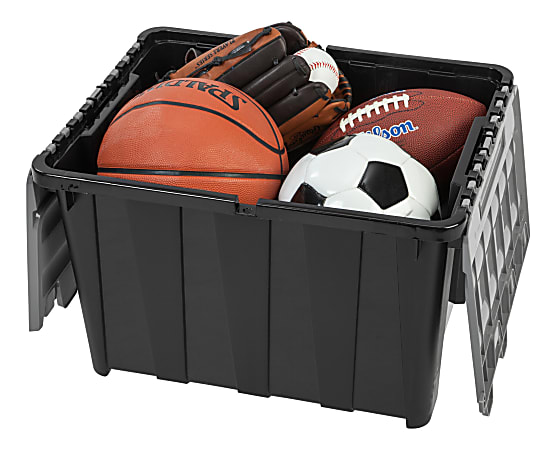 IRIS Storage Container With Wing Lid 48 Quarts 13 58 x 16 x 20 516 ...