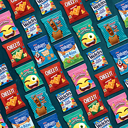 Snack Box Pros Schoolyard Snacktime Snack Box Pack Of 60 Snacks ...